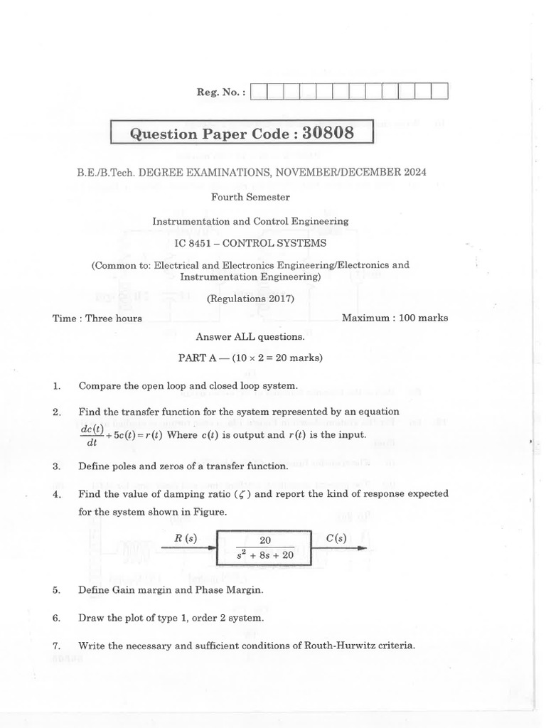 EEE-ND-2024-IC 8451-Control Systems - 394068137-20250613174405 | PDF