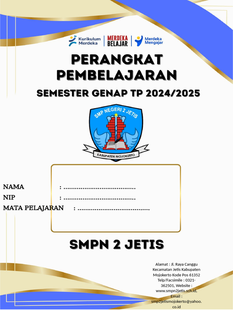 Cover Perangkat A4 | PDF