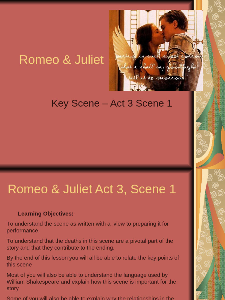 Mercutio's Death Act 3 Scene 1 | PDF | Characters In Romeo And Juliet ...