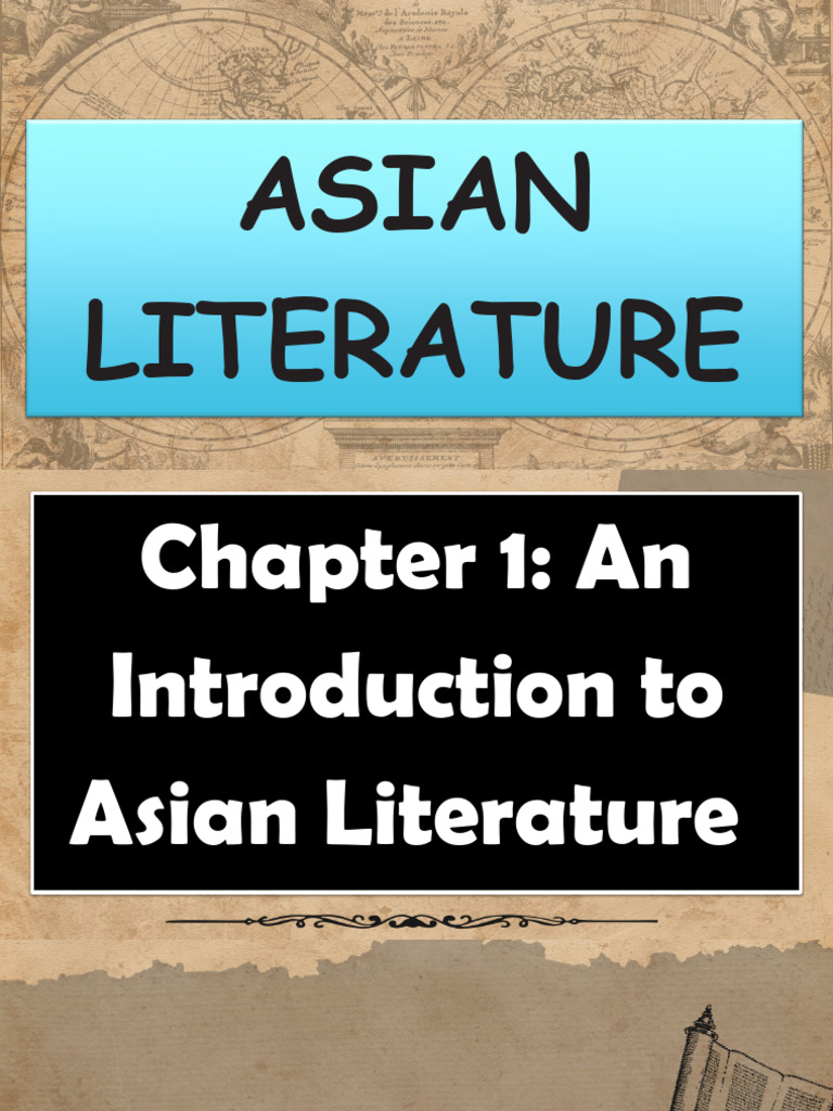 Introduction to Asian Literature | PDF