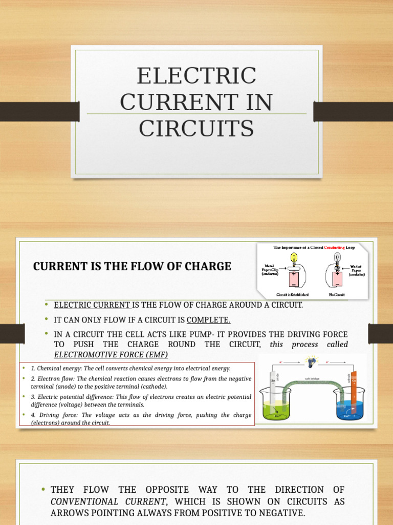 2 Electric Current in Circuits-2 | PDF | Electric Current | Physical Phenomena