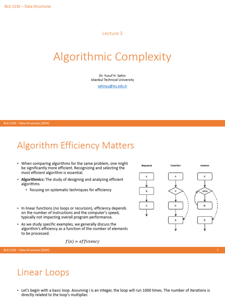 Understanding Algorithmic Complexity | PDF | Control Flow | Time Complexity