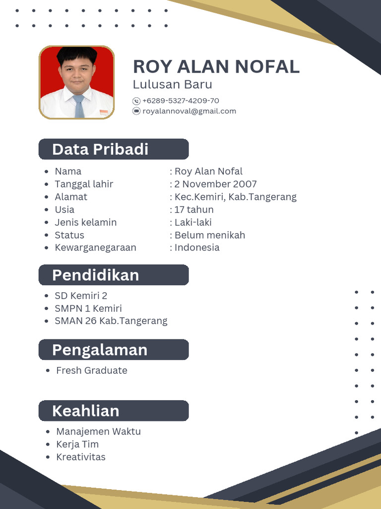 Cv.roy Alan Nofal.pdf 2 | PDF