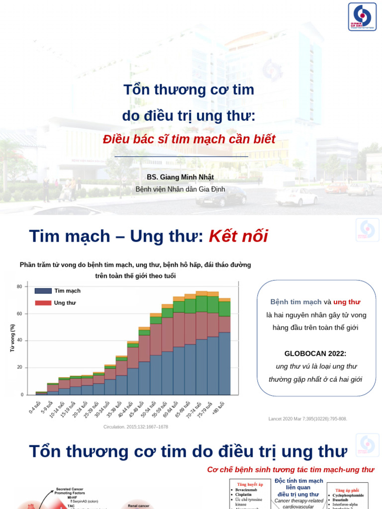 Tổn Thương Cơ Tim Điều Trị Ung Thư | PDF