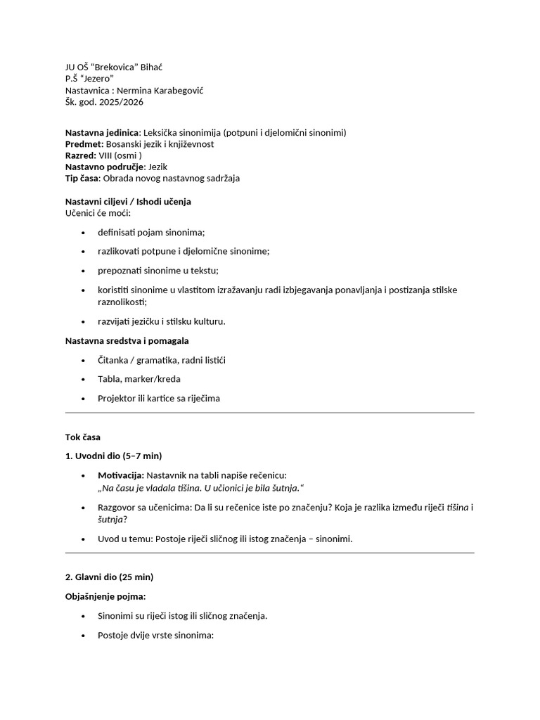 Pripreme 1 | PDF