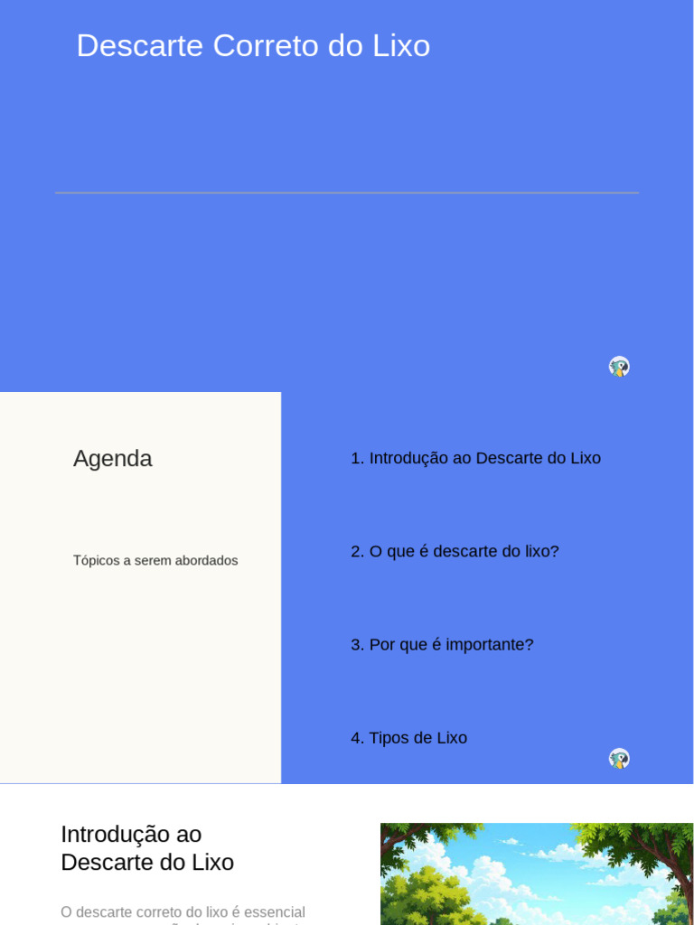 Descarte Correto Do Lixo | PDF | Desperdício | Reciclagem