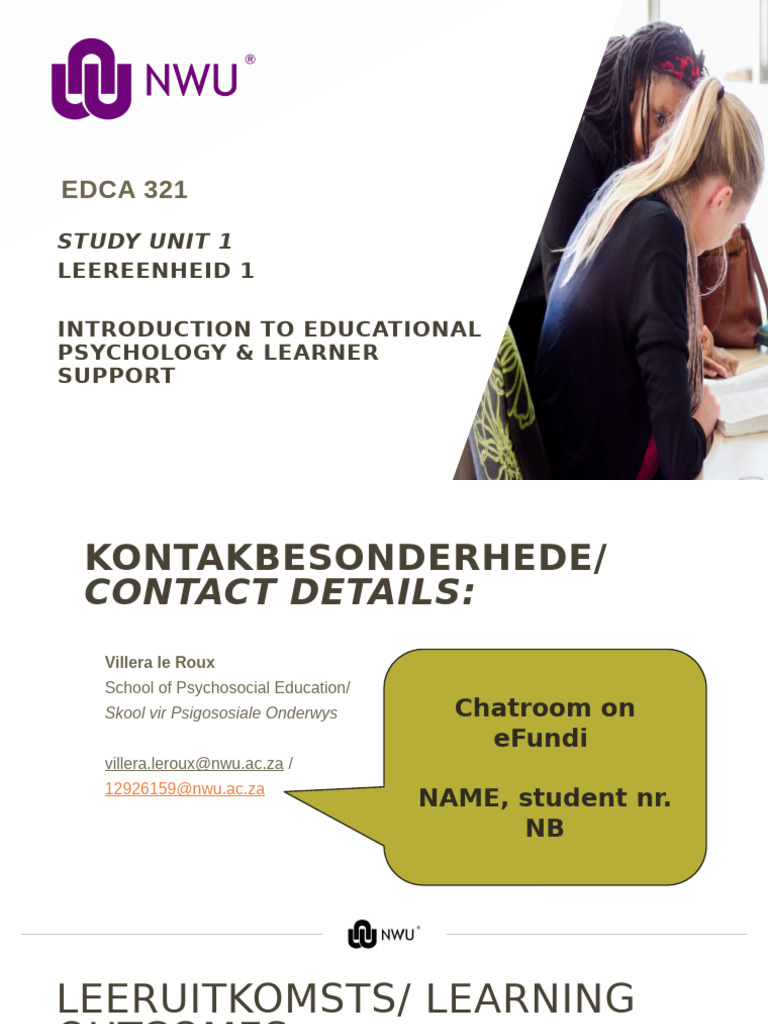 Educational Psycho Unit One | PDF | Educational Psychology ...