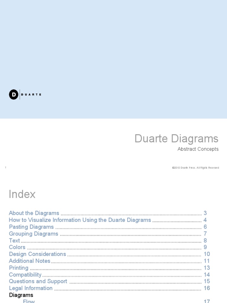 Duarte Diagram Templates | PDF | Typefaces | Information