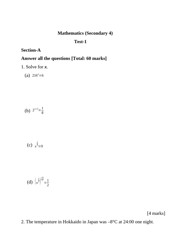 ZZY Math 2nd Term (2023) PDF | PDF | Mathematics