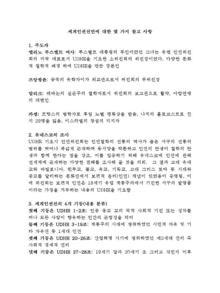 UDHR | PDF