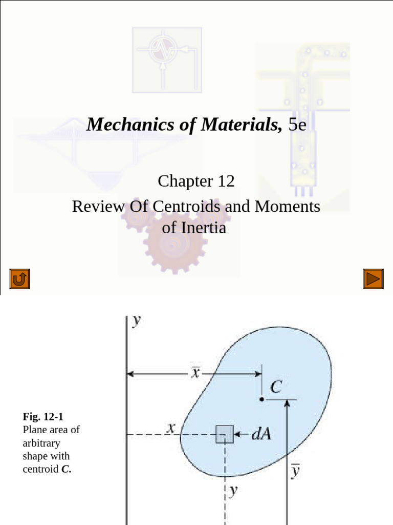 Gere-Chap12 Review of Centroids and Moments of Inertia | PDF | Rotation ...