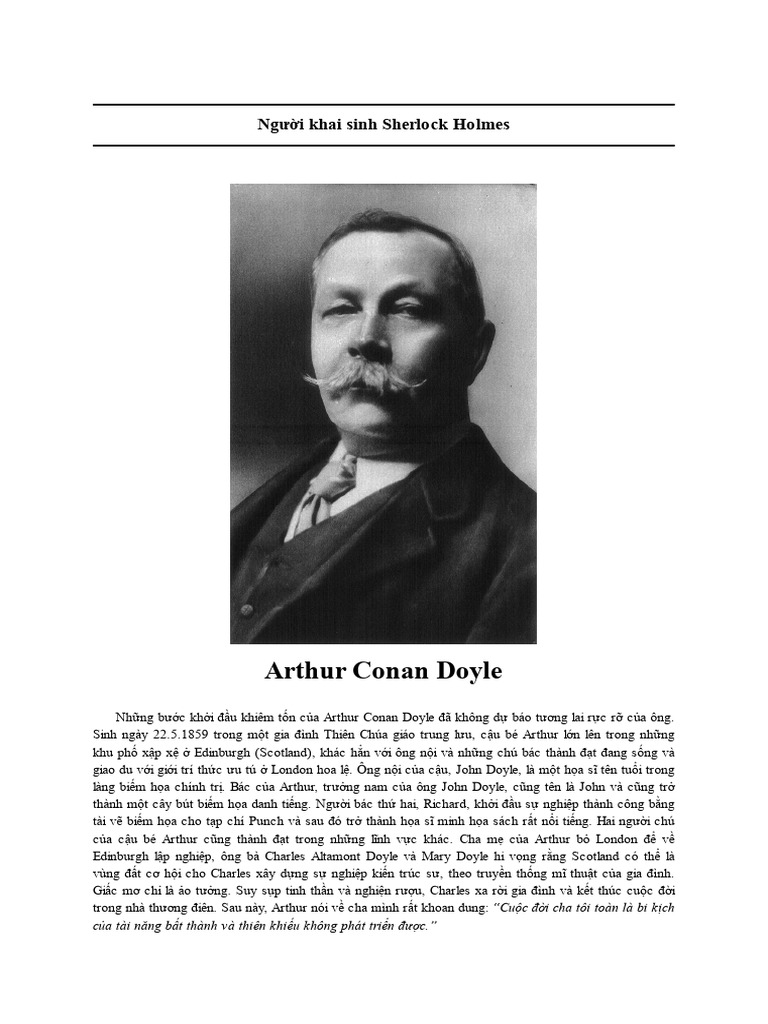 Sherlock Holmes Toan Tap - Arthur Conan Doyle-7 | PDF