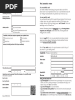 SC2 Employee Sickness Statement Form | PDF | Sick Leave | Employment