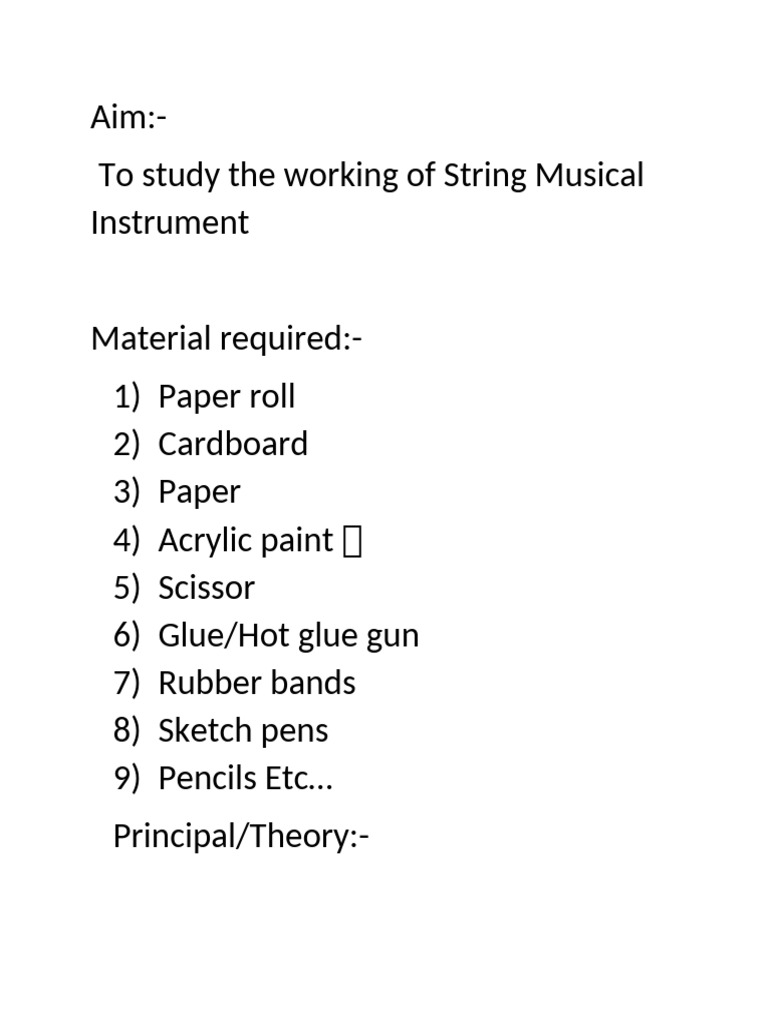 Exploring String Instrument Sound Mechanics | PDF