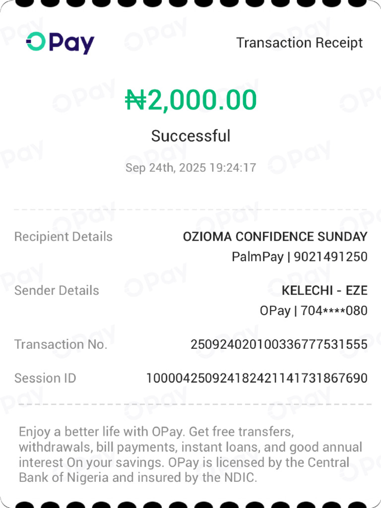 Transaction Receipt-250924020100336777531555 | PDF