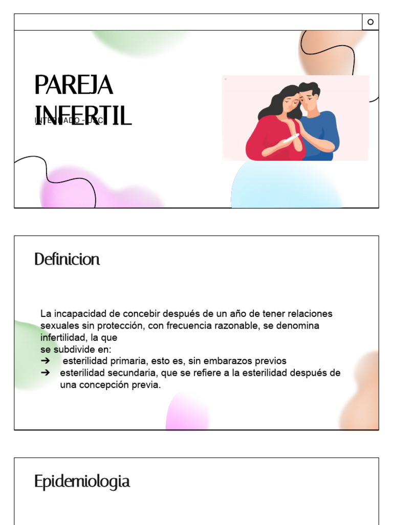 Pareja Infertil | PDF | Ovario | Esterilidad