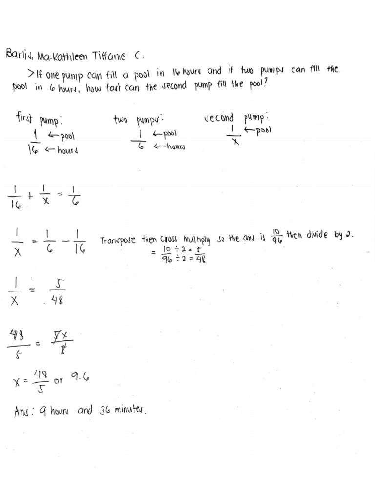 Linear Algebra Seatwork | PDF