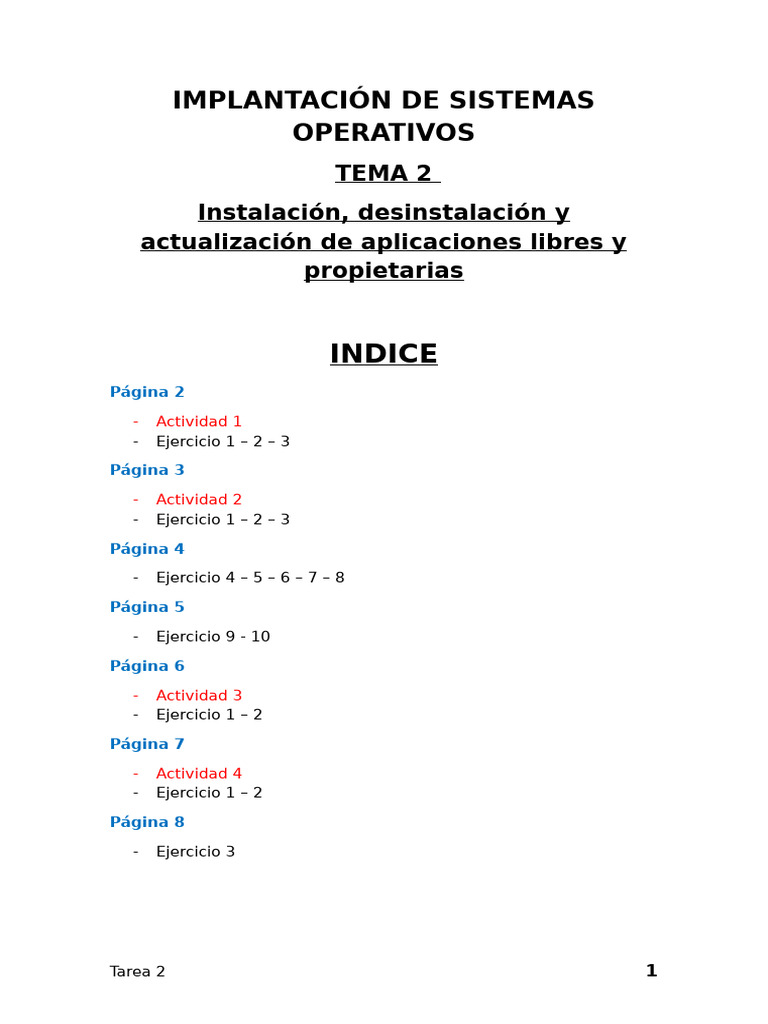 Asir1 Iso Tarea2 | PDF | Software | Informática