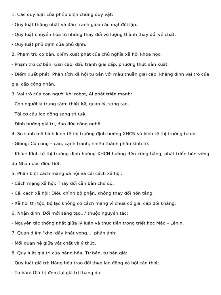 Full Tong Hop On Tap San Khau Hoa 2025 | PDF