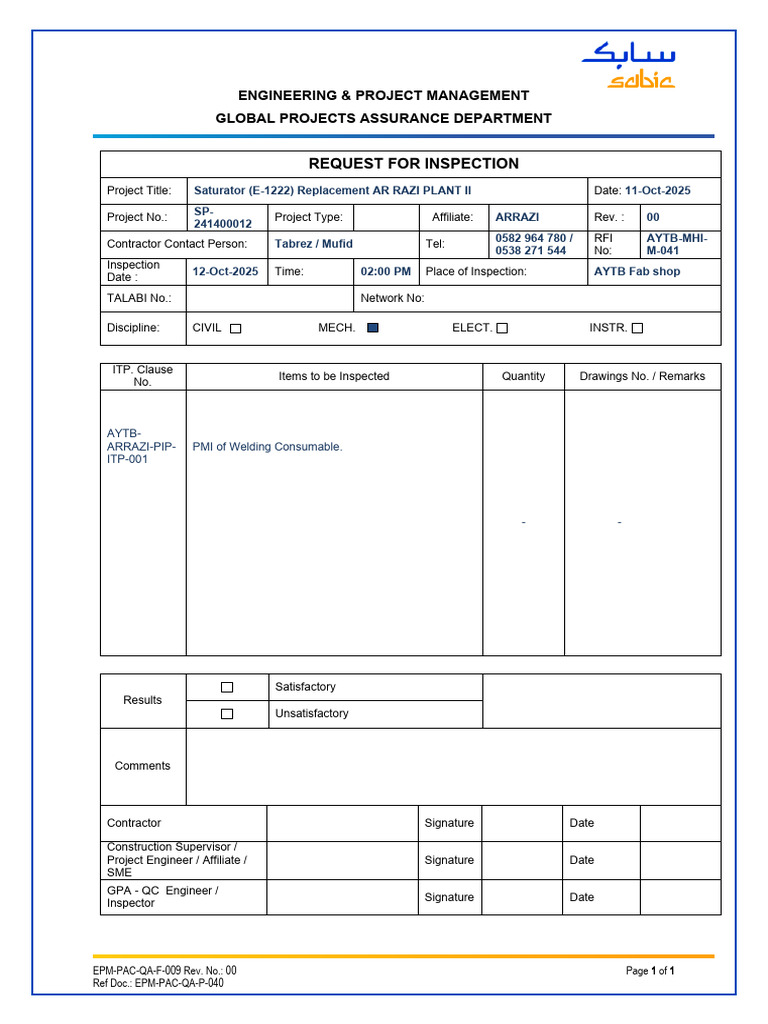 Aytb Mhi M 041 | PDF