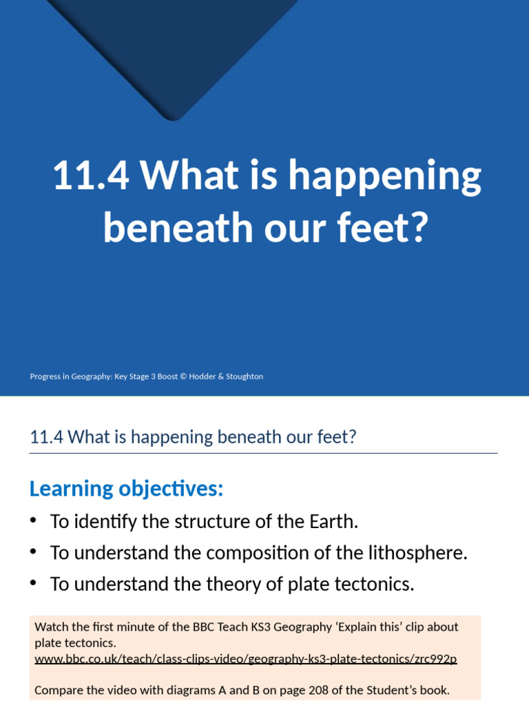 11.4 Lesson Presentation | PDF | Plate Tectonics | Earth