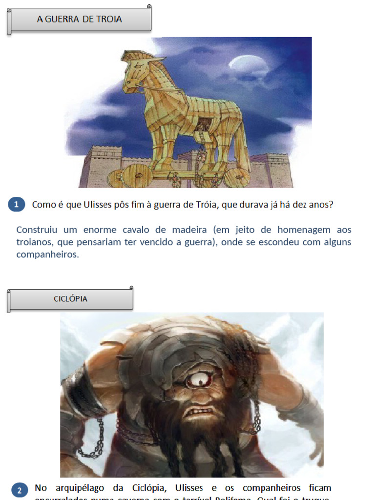 Ulisses Guião de Leitura | PDF