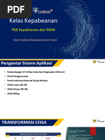 Petunjuk Operasional Aplikasi CEISA TPB | PDF