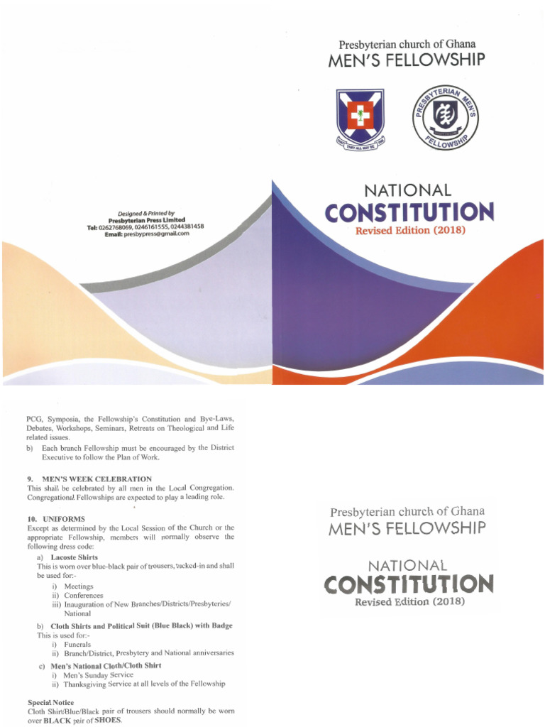 Mens Constitution | PDF