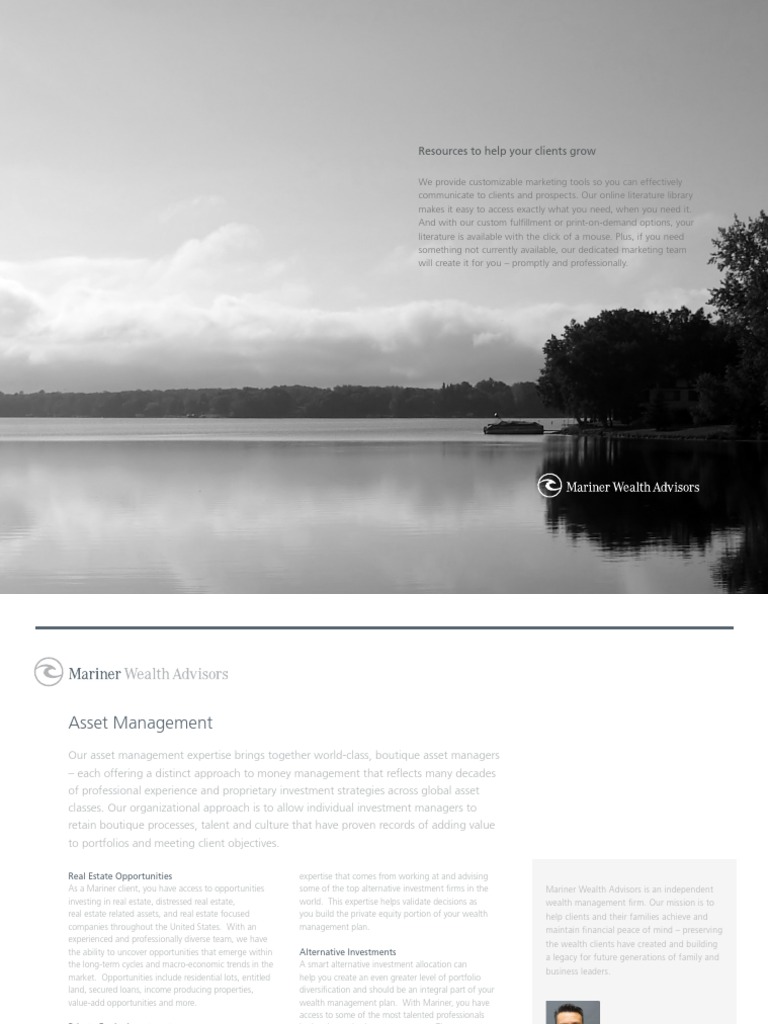 Resources Join Mariner | PDF | 401(K) | Private Equity