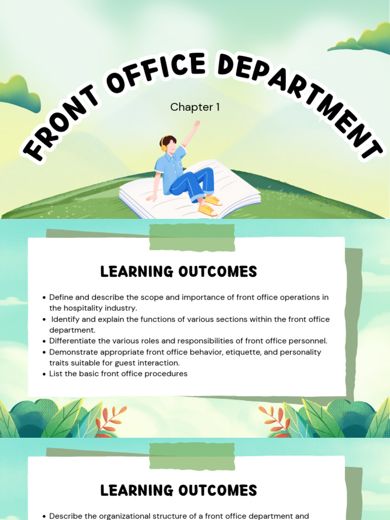 Front Office Operations in Hospitality | PDF | Body Language | Empathy