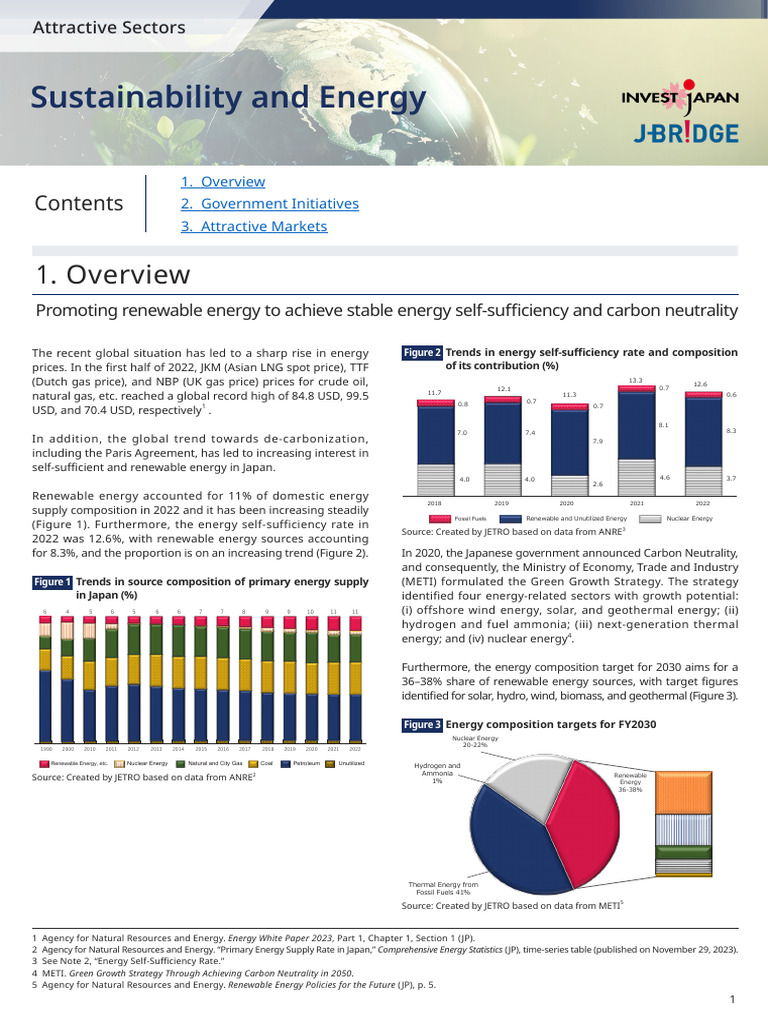 Promoting Renewable Energy To Achieve Stable Energy Self-Sufficiency ...