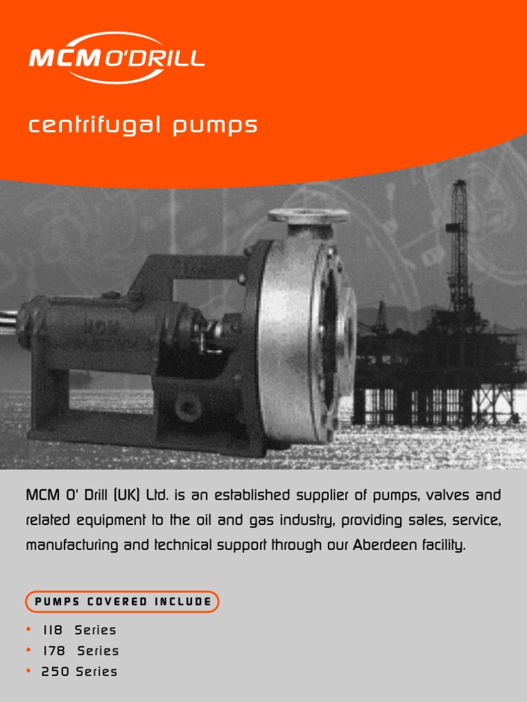 MCM Centrifugal | PDF | Machines | Mechanical Engineering