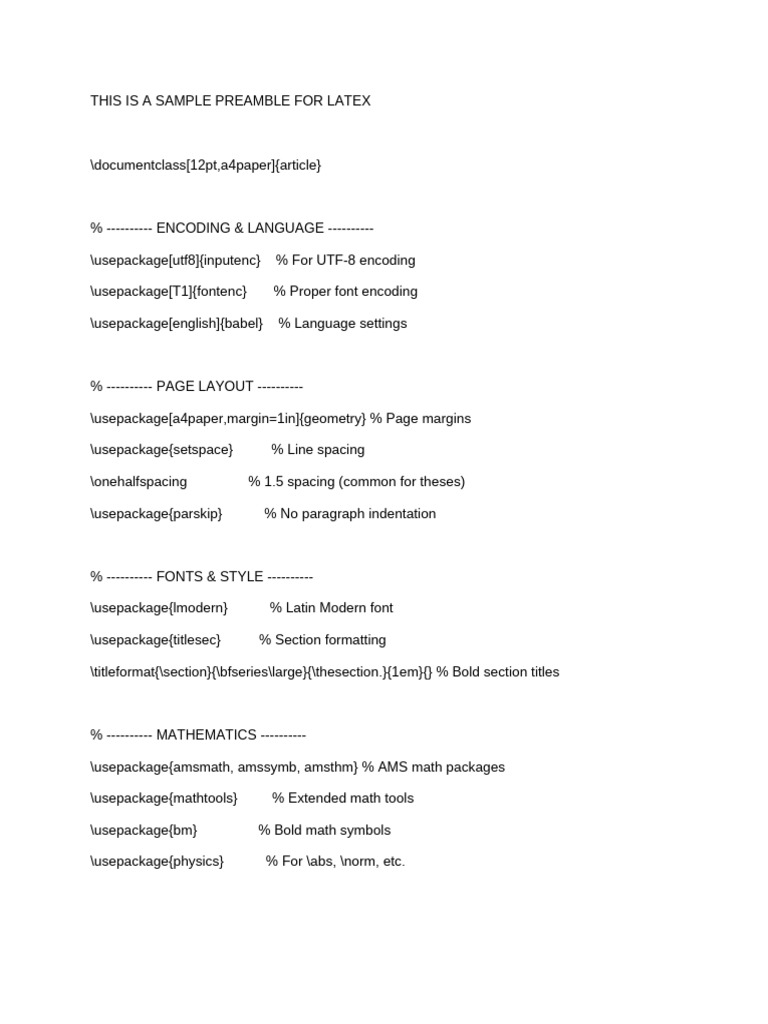 Preamble | PDF