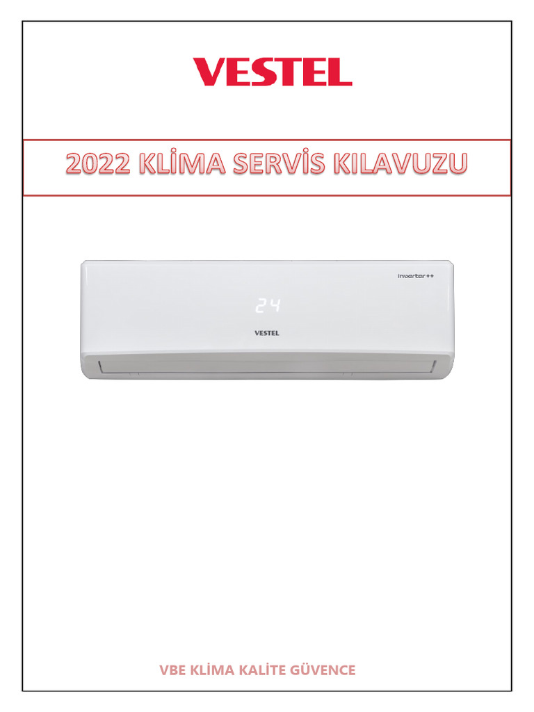 2022 Vestel Klma Servs Kilavuzu | PDF