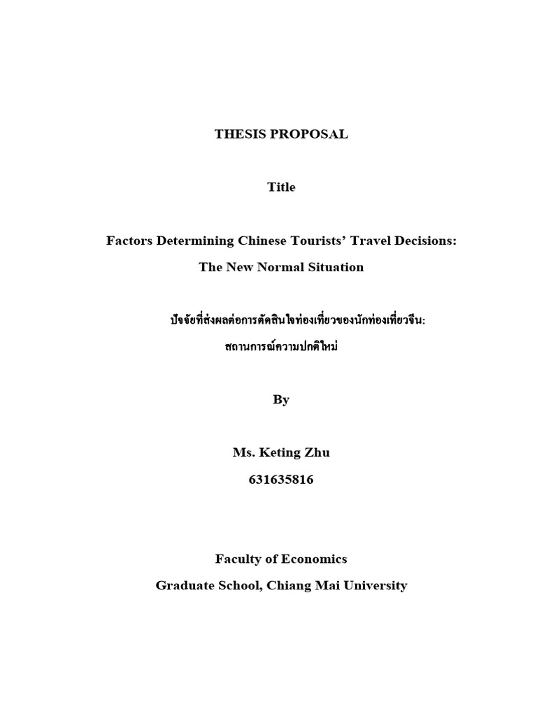 Example 631635816+Keting+Zhu+ +Thesis+Proposal | PDF