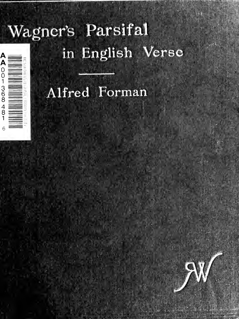 Parsifal in English | PDF | Richard Wagner