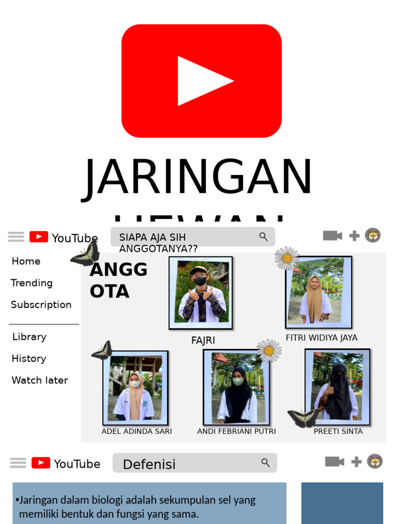 Jaringan Hewan Klp 5 | PDF