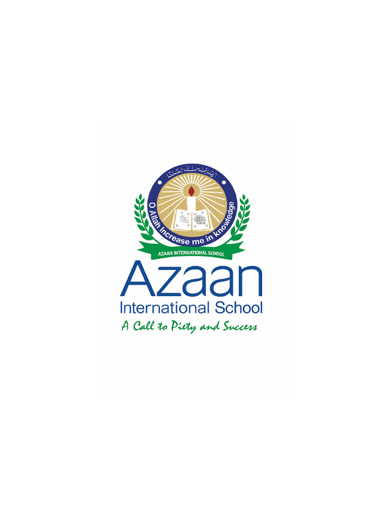 Azaan International School Logo Centered | PDF
