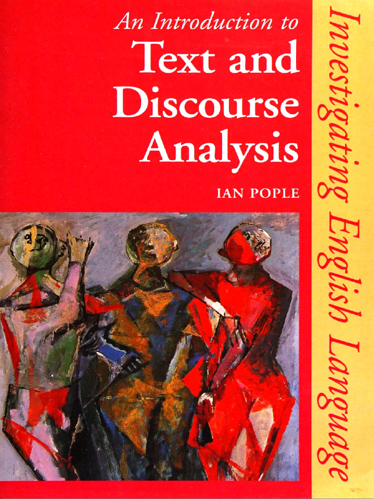 An Introduction To Text and Discourse Analysis | PDF