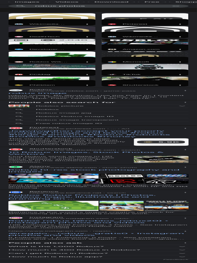 Robux Images and Screenshots Collection | PDF