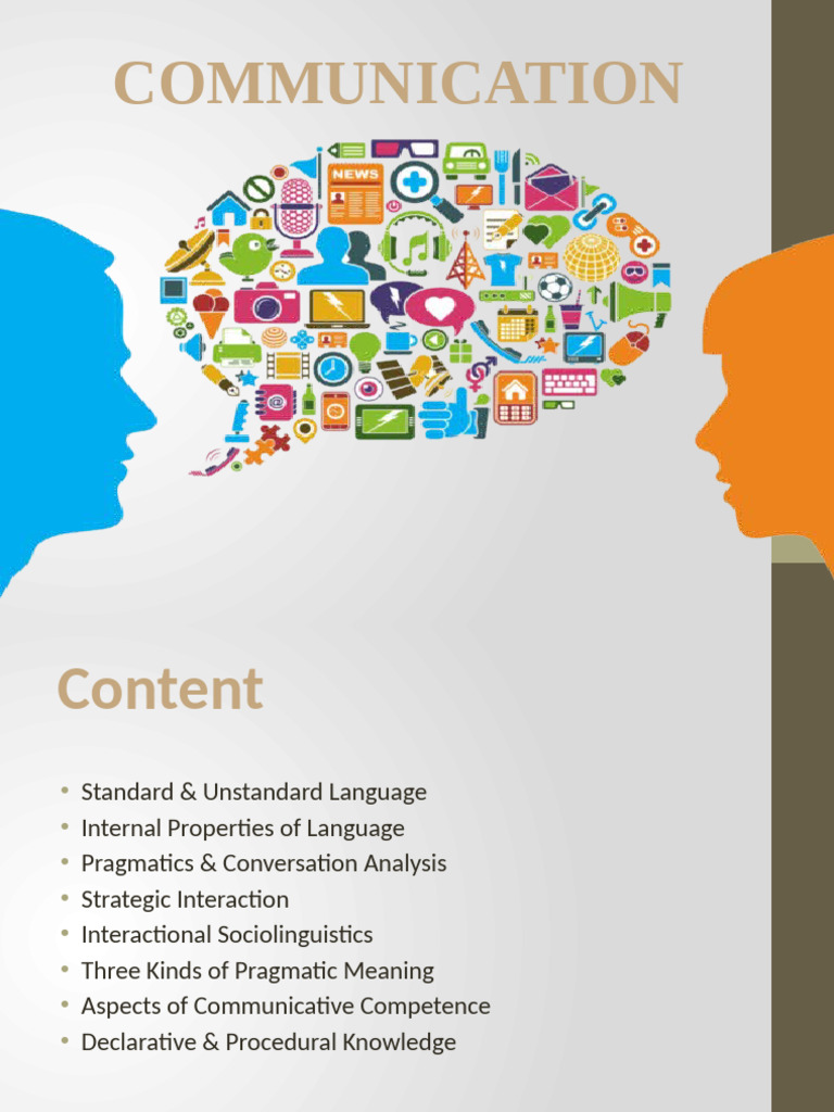 2) Communication | PDF | Semantics | Communication