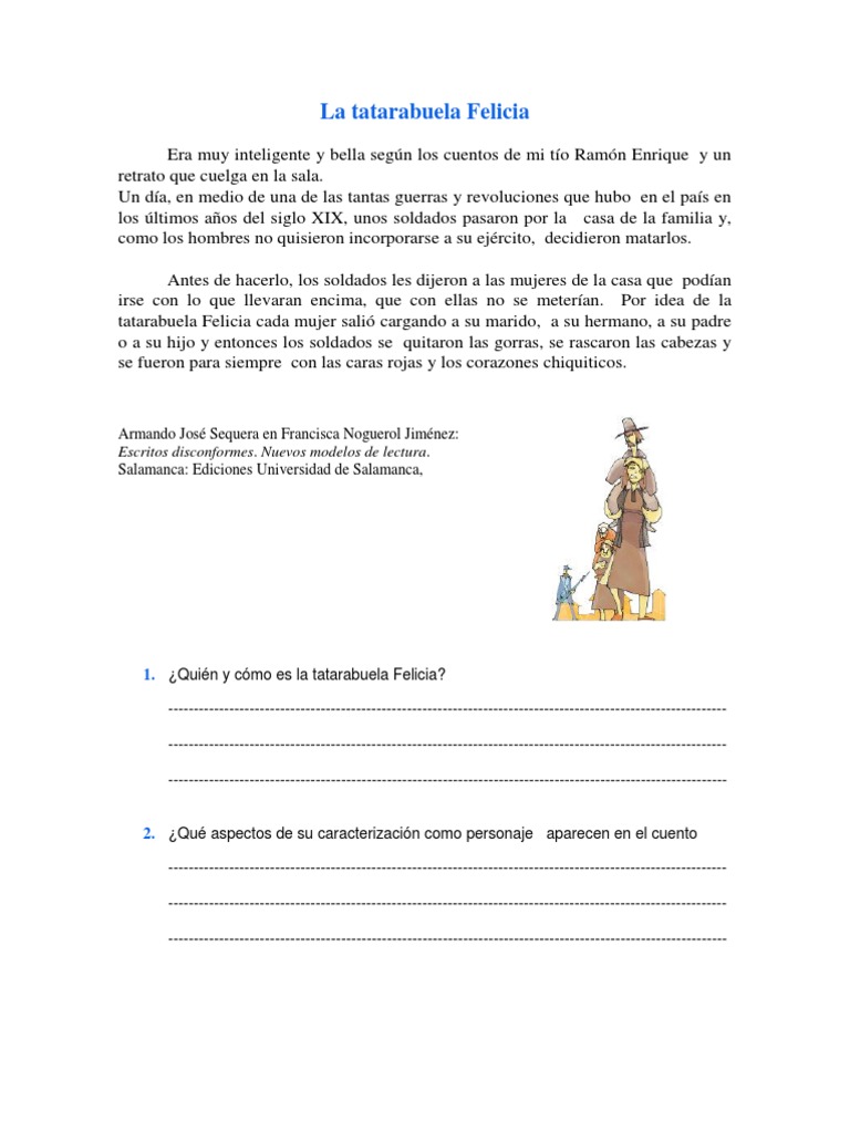 La Tatarabuela Felicia | PDF | Clásicos