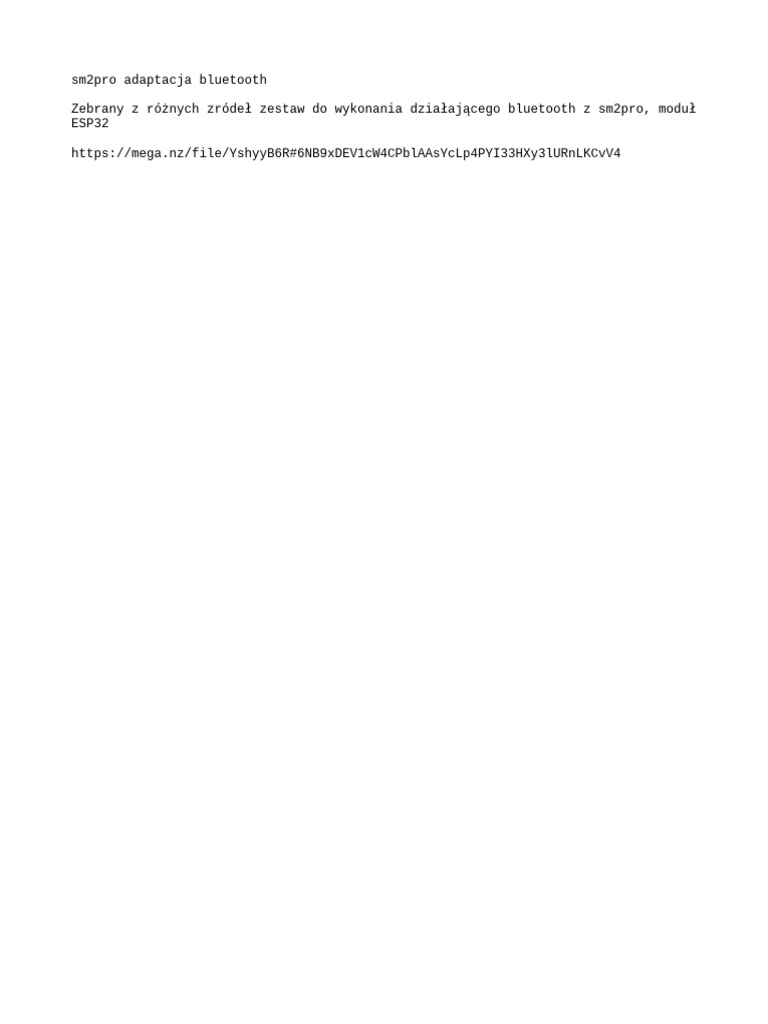 Sm2pro Bluetooth | PDF