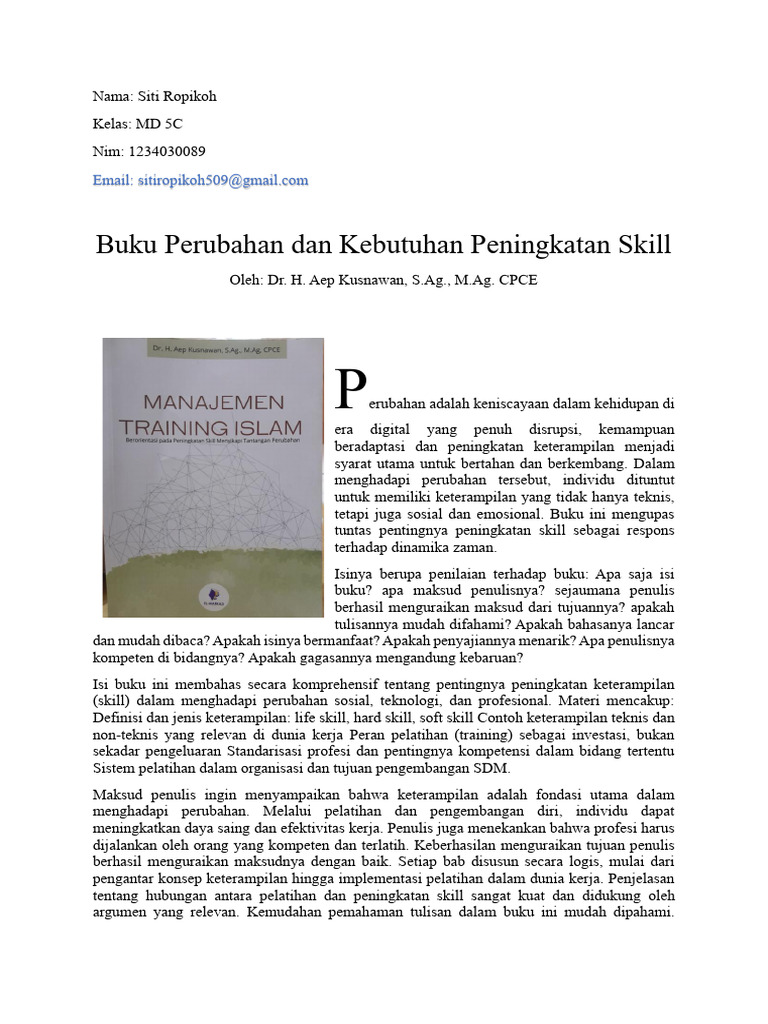 Resensi Buku Mti: MPD | PDF
