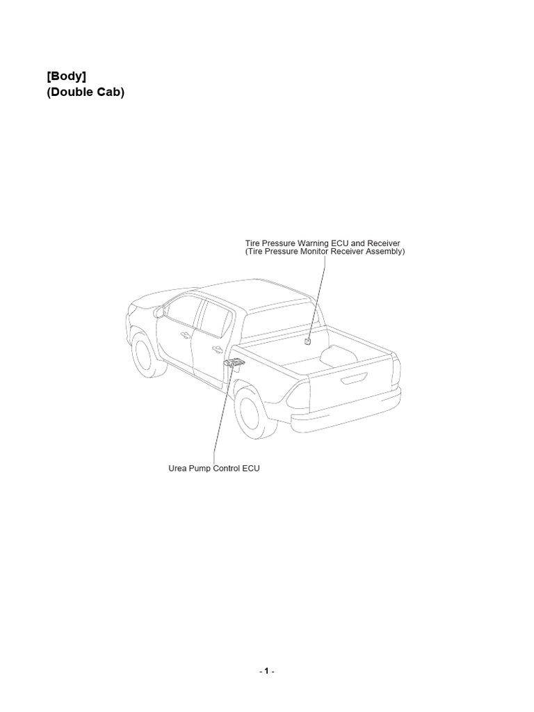 Location - Routing Body Relay Location (Double Cab) | PDF