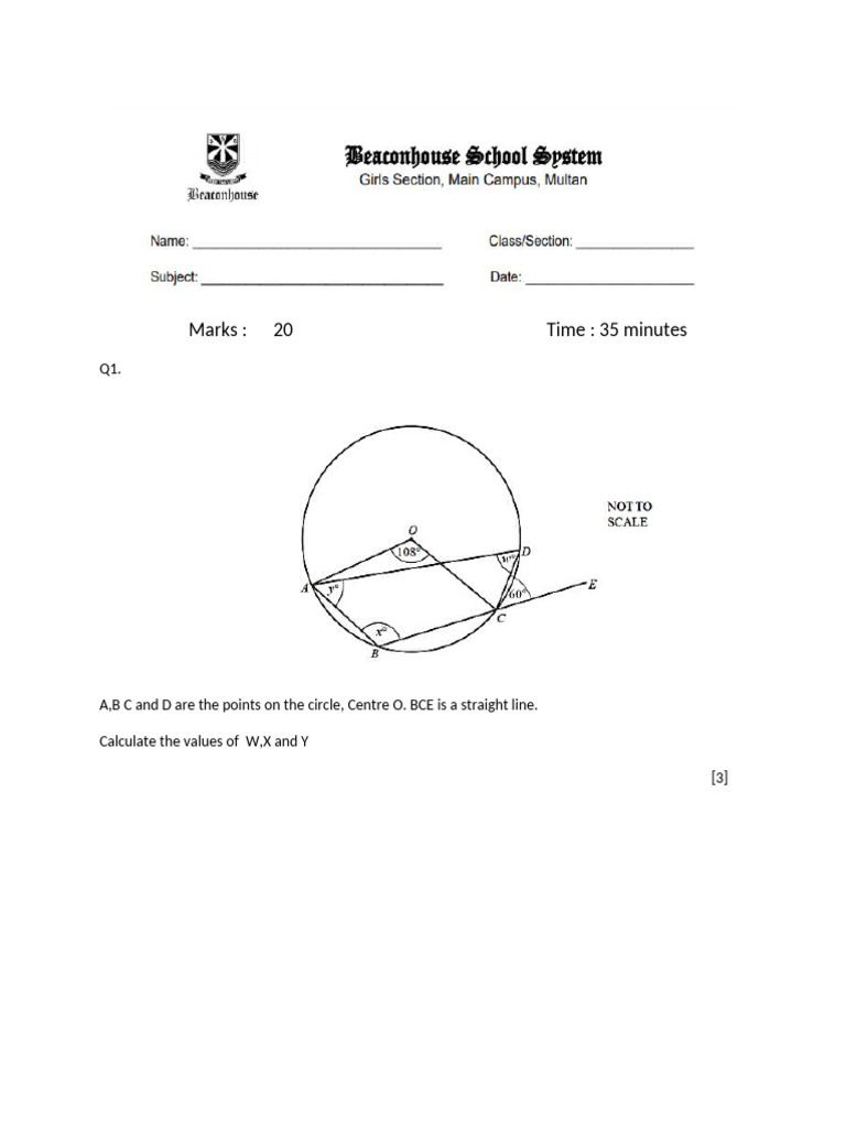 Test Circles | PDF