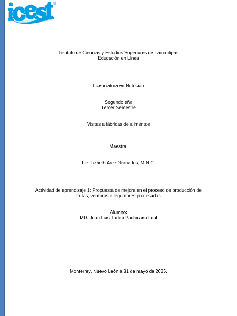 Mejora en Producción de Frutas Procesadas | PDF | Antioxidante | Nutrición