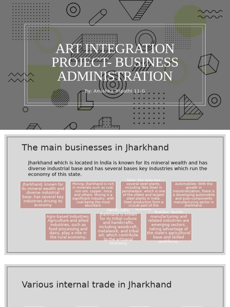Art Integration Project - Business Administration | PDF | Retail ...