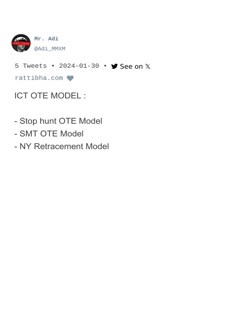 ICT SMT OTE Model Overview | PDF