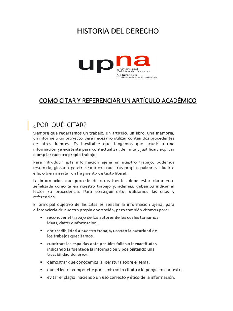 Cómo citar y referenciar correctamente | PDF | Estilo apa | Bibliografía